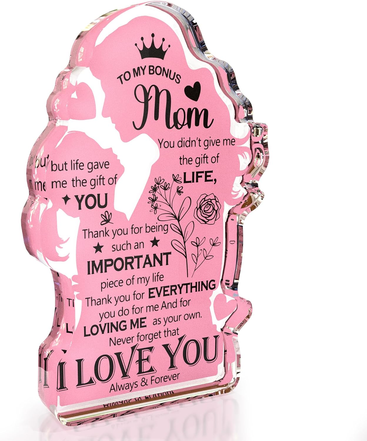 Amazon.com: Bonus Mom Gifts, Bonus Mom Mothers Day Gifts, Bonus Mom ...