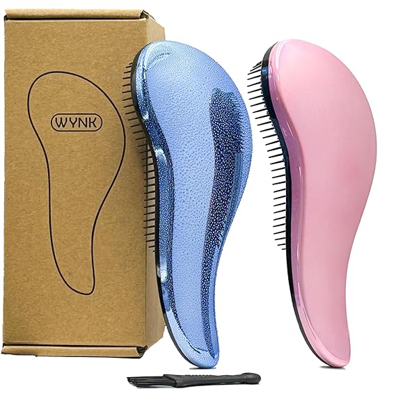 Amazon.com : WYNK Hair Brush Detangler for Adults & Kids，Detangling ...