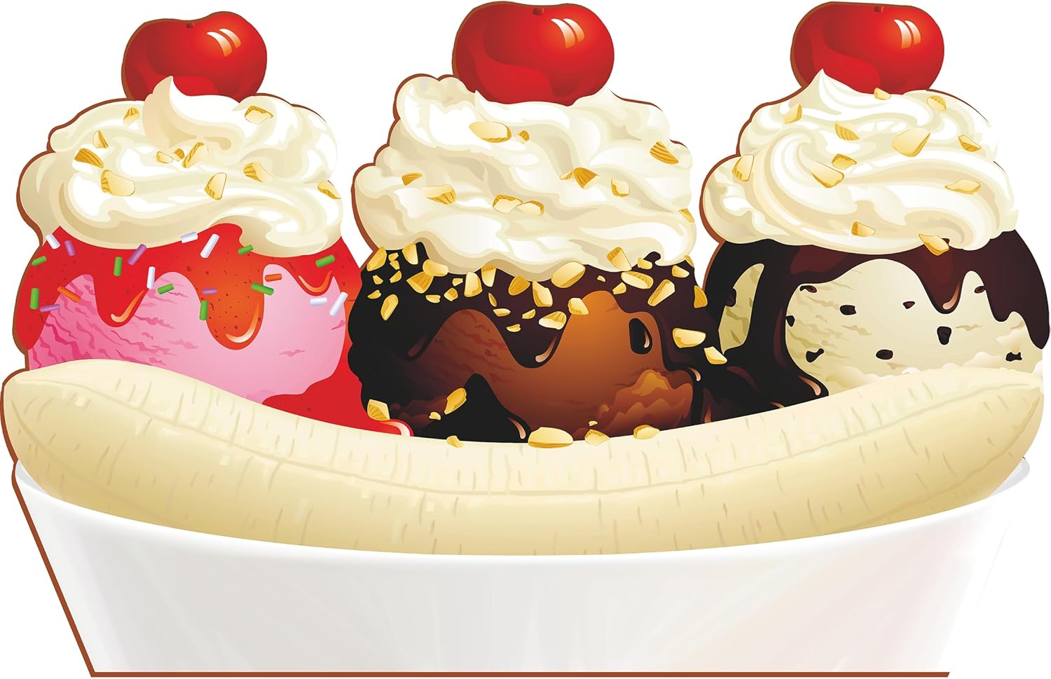 Amazon.com: SP13065 Banana Split Cardboard Cutout Standee Standup ...