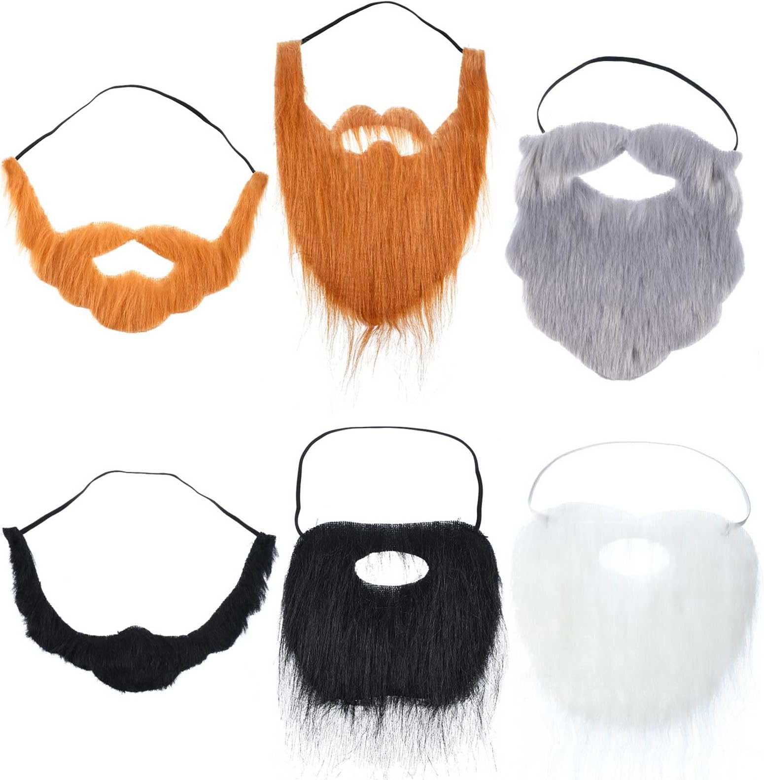 Amazon.com: ECYC Funny Halloween Party Fake Beard Moustache Mustache ...