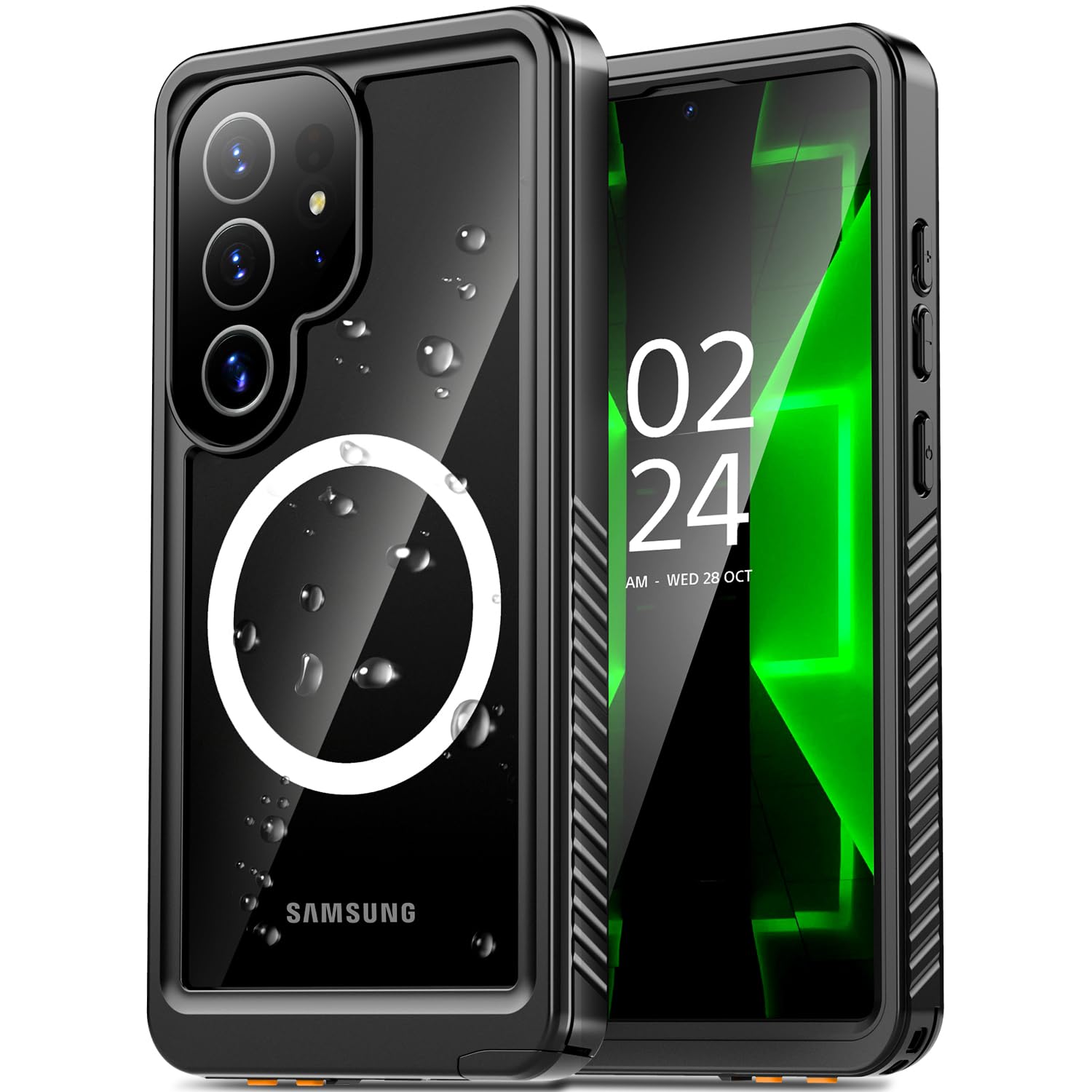 Amazon.com: Oterkin Waterproof Case for Samsung Galaxy S25 Ultra Case ...