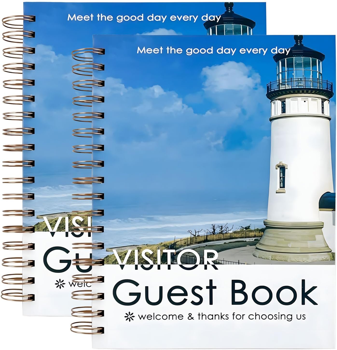 Amazon.com: CKMOREL 2Pcs Visitor Guest Book for Airbnb, Cabin, Vacation ...