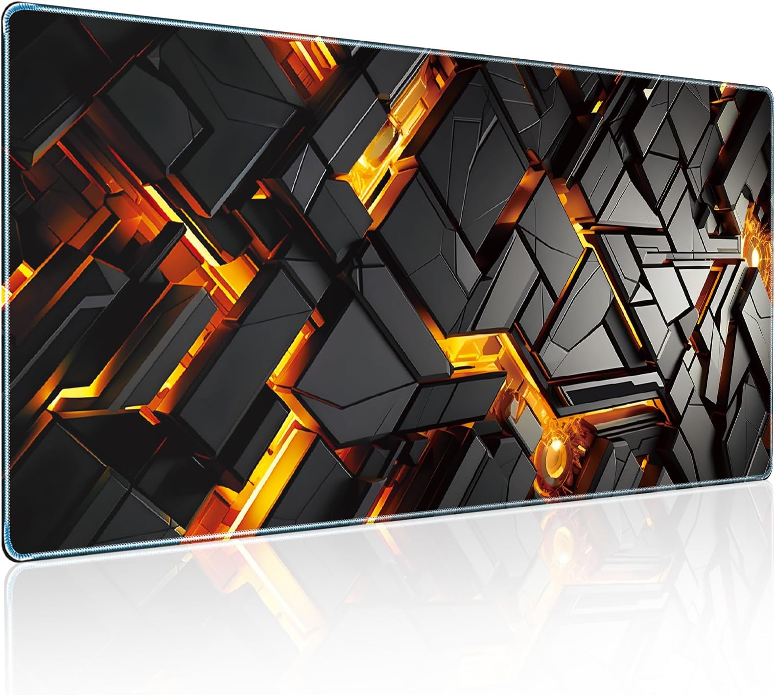 Amazon.com : Kado Gaming Mouse Pad Desk Mat with Monitor Feature Icons ...