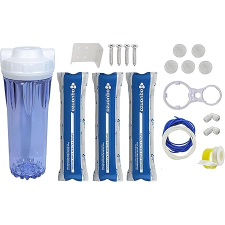 IONIX See through Transparent Pre filter complete kit , pre filter for ...
