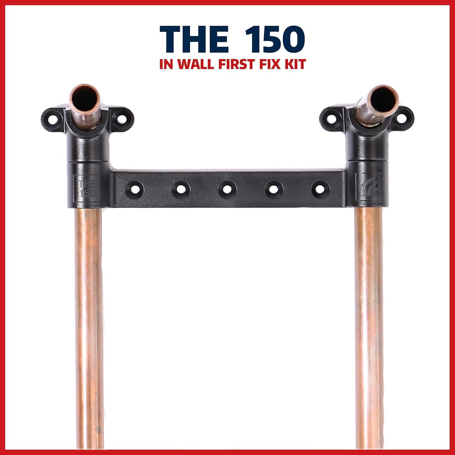 Flowflex FIX.150 Bracket 150 | in Wall Kit Plate for Bar Shower Valve ...