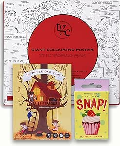 Amazon.com: Bundle TGC Giant Coloring Poster, Snap Cards & Flashcards ...