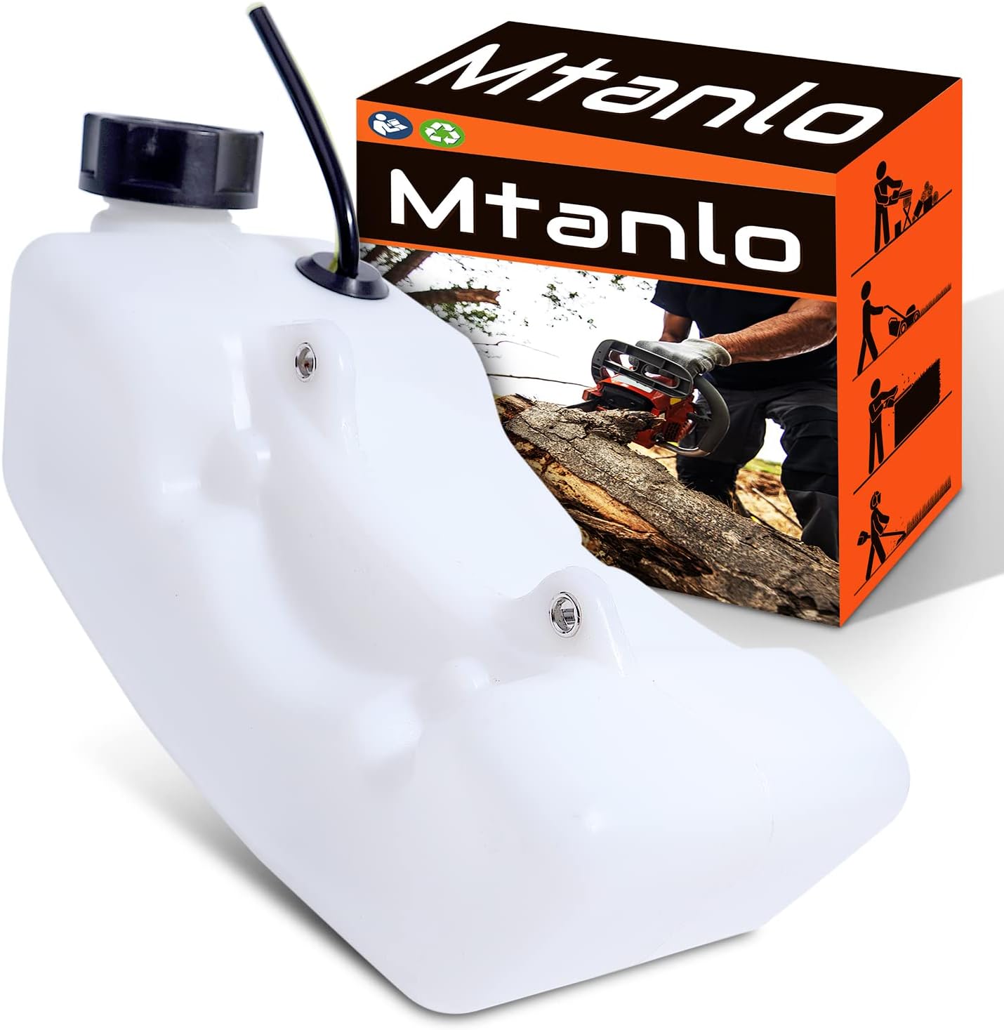 Amazon.com: Mtanlo Fuel Gas Tank Assembly For 43CC 52CC 40-5 44F-5 TL43 ...