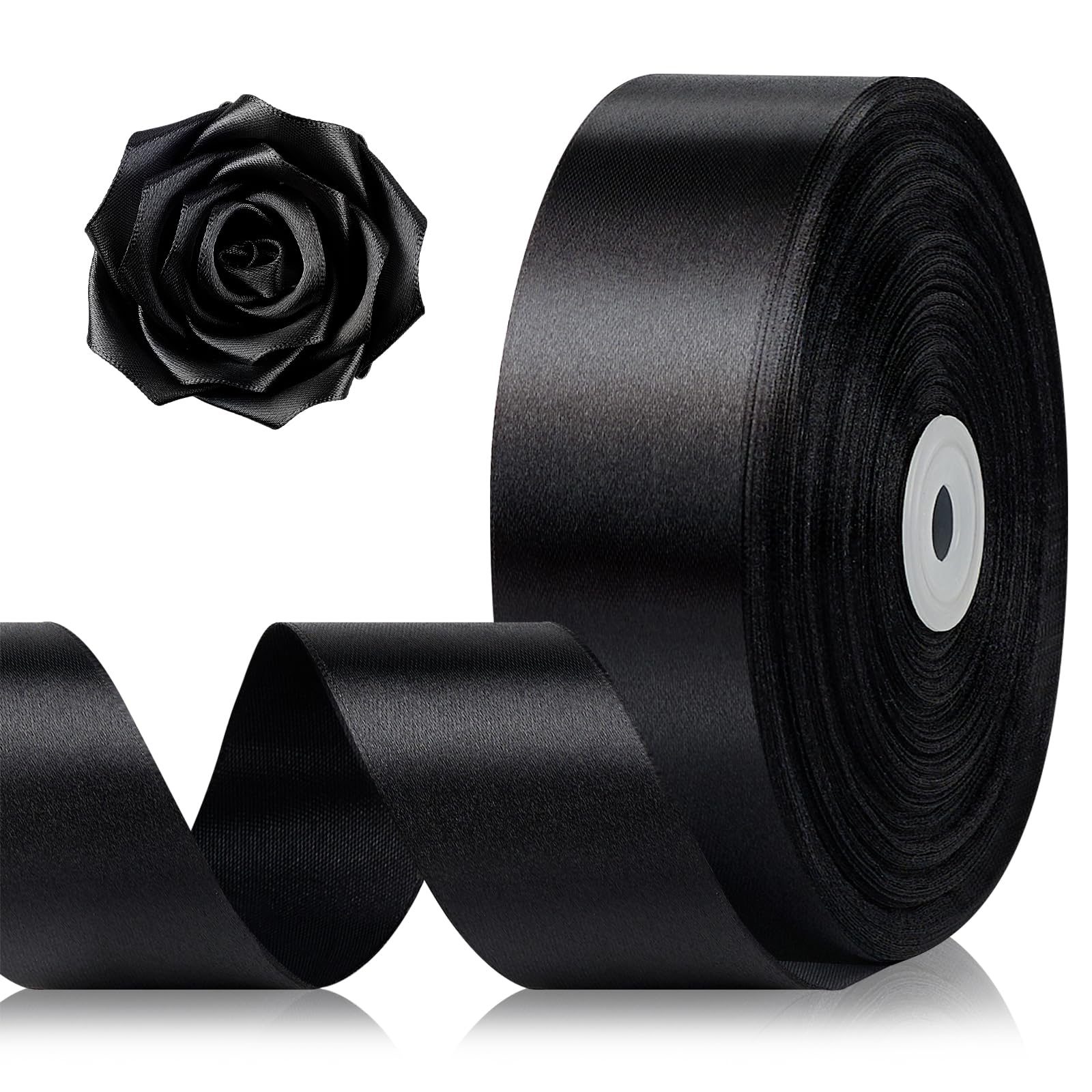 Black Silk Ribbon Nearby