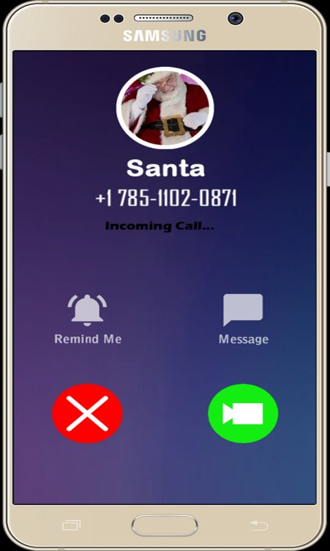 Aplicación Live video call santa christmas en Amazon Appstore