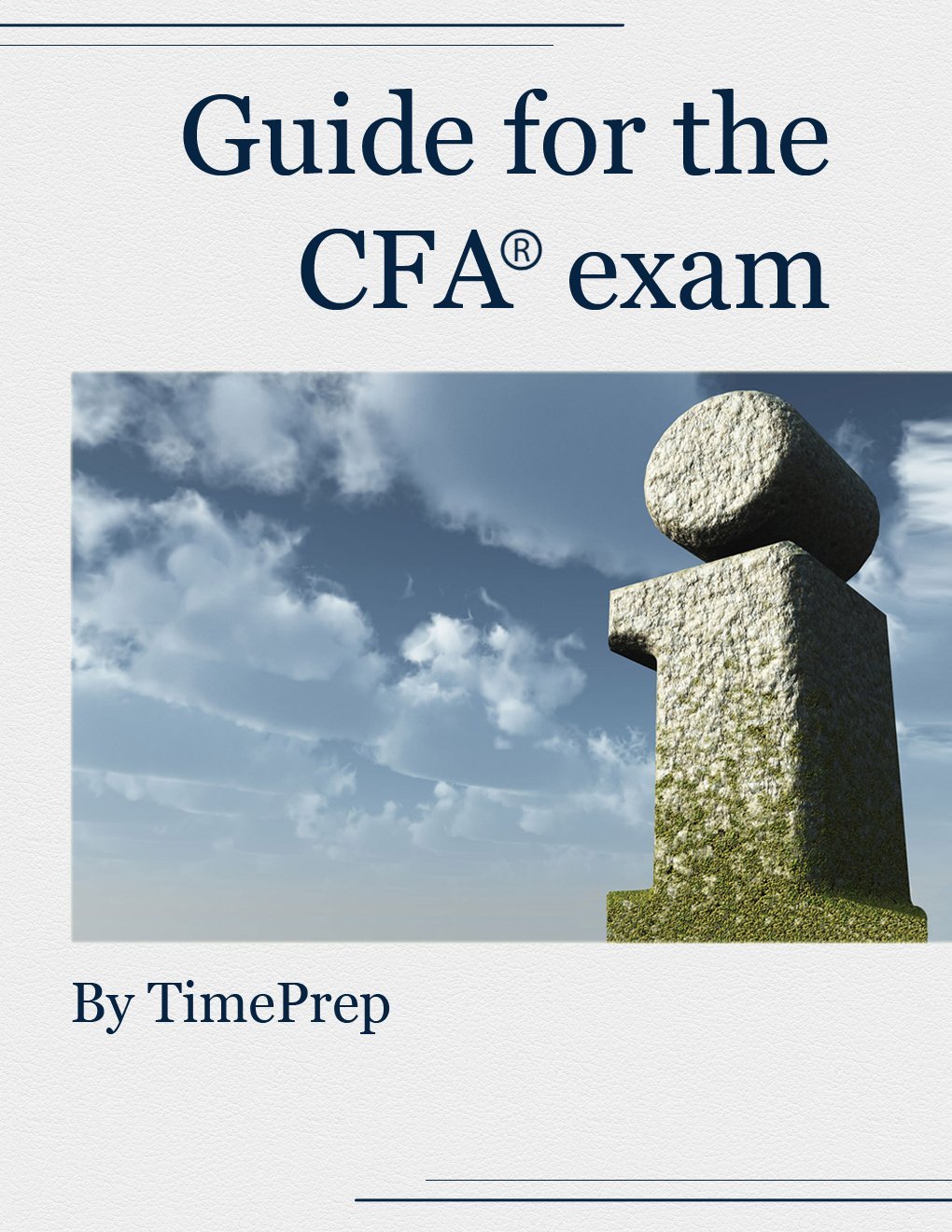 Amazon.com: TimePrep Guide for the CFA exam eBook : LLC, StartApp ...