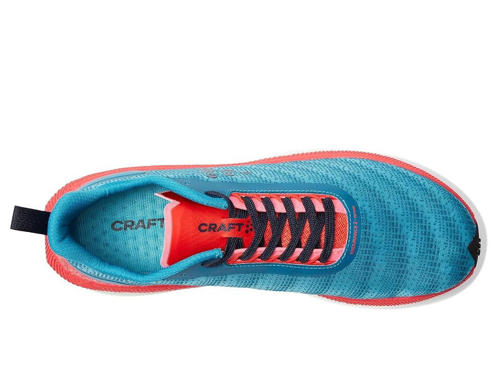 Craft Endurance 2 (Lazer/Inferno) Men's Shoes International Shipping