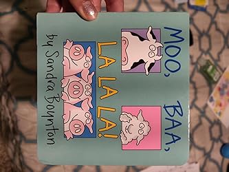 Amazon.com: Moo, Baa, La La La!: 9780671449018: Boynton, Sandra, Boynton, Sandra: Books