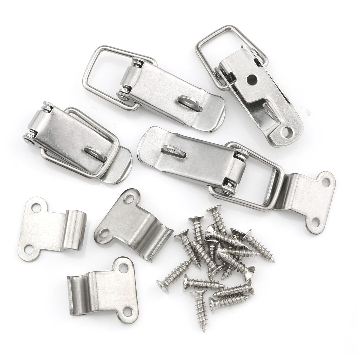 Spring Loaded Latches 4-Piece Stainless Steel 90 Degree Spring - Tool ...