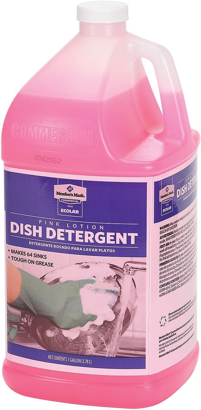 Amazon.com: Member's Mark Commercial Pink Lotion Dish Detergent (1 ...
