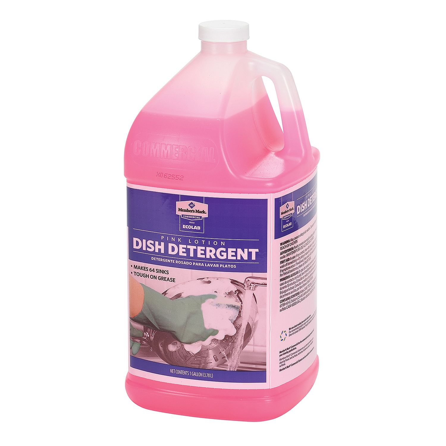 Amazon.com: Member's Mark Commercial Pink Lotion Dish Detergent (1 ...
