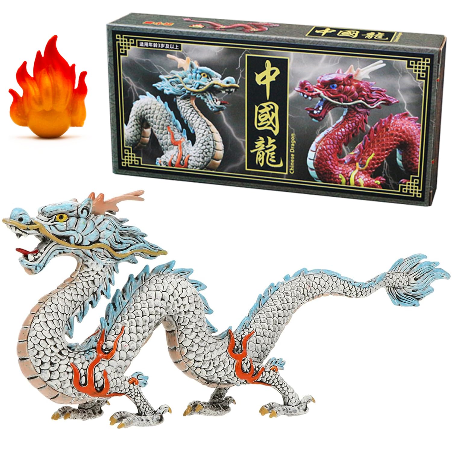 Amazon.com: Gemini&Genius Chinese Dragon Toys, 2024 Year of The Sea ...