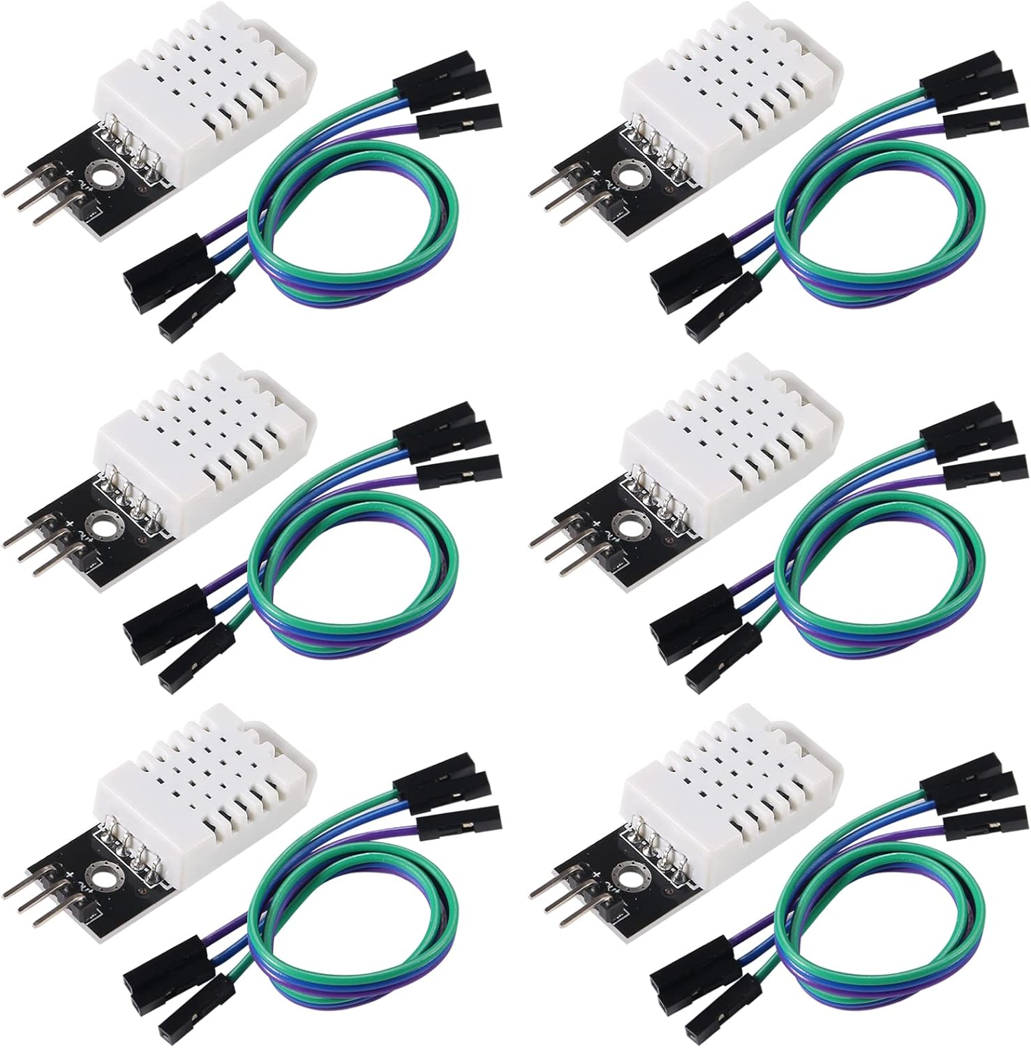 Diitao 6pcs Dht22am2302 Digital Temperature And Humidity