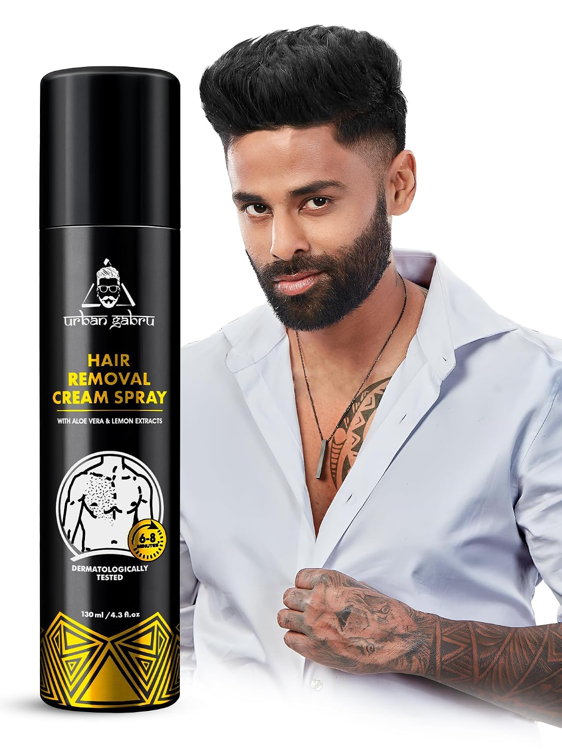 Buy Urbangabru Hair Removal cream Spray | Painless Body Hair Removal ...