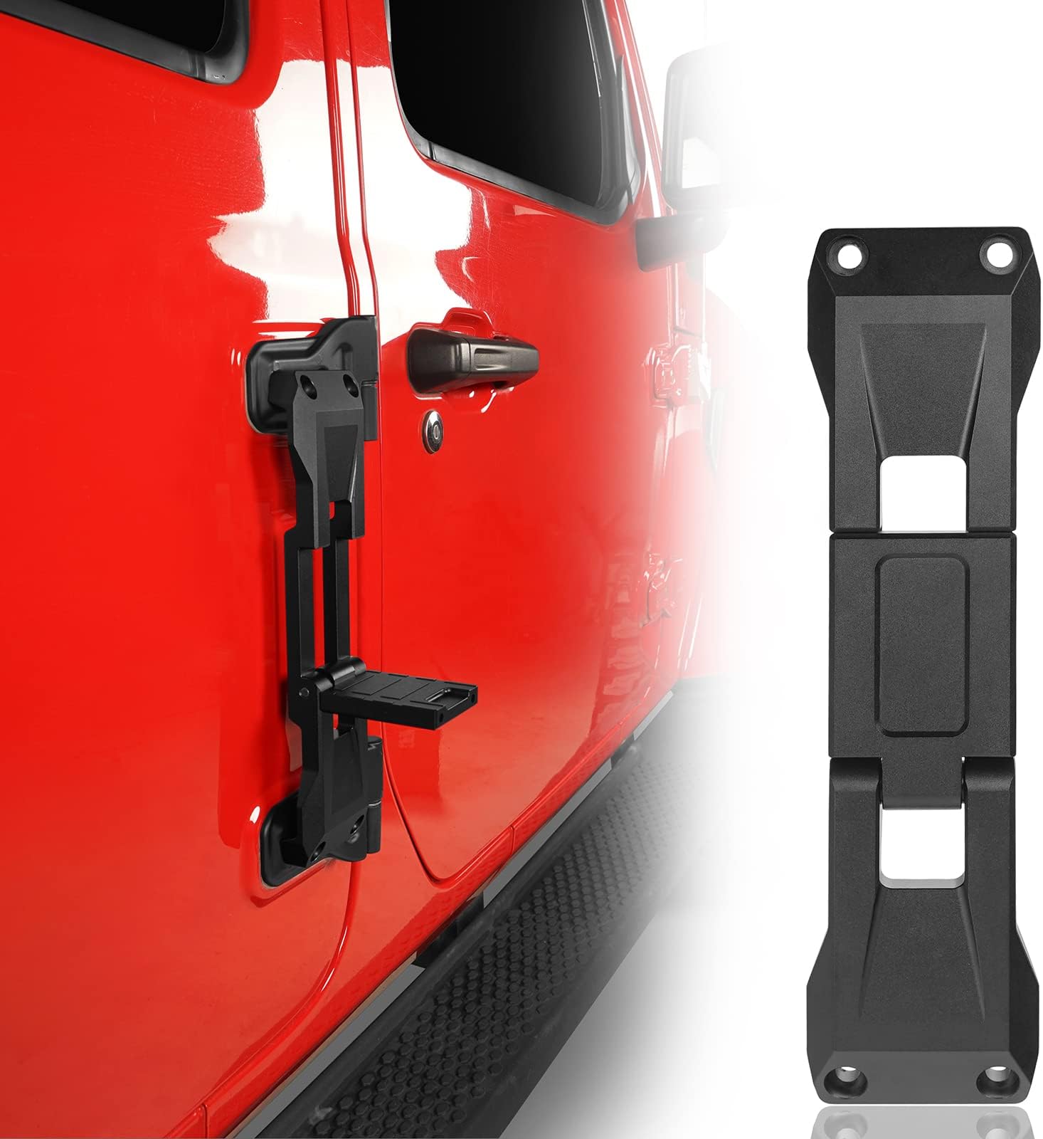 Amazon.com: Hooke Road Wrangler Door Hinge Step Aluminum Folding Foot ...