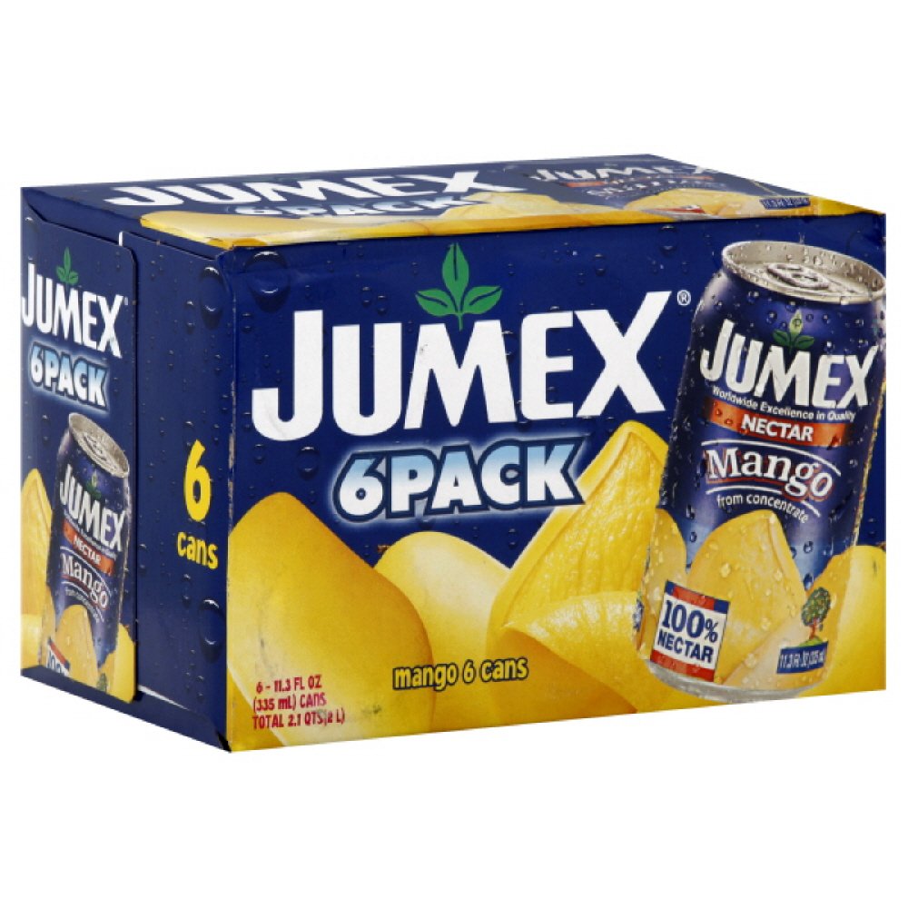 Amazon.com : Jumex Nectar, Mango, 6-Count 11.30-Ounces Cans (Pack of 4 ...