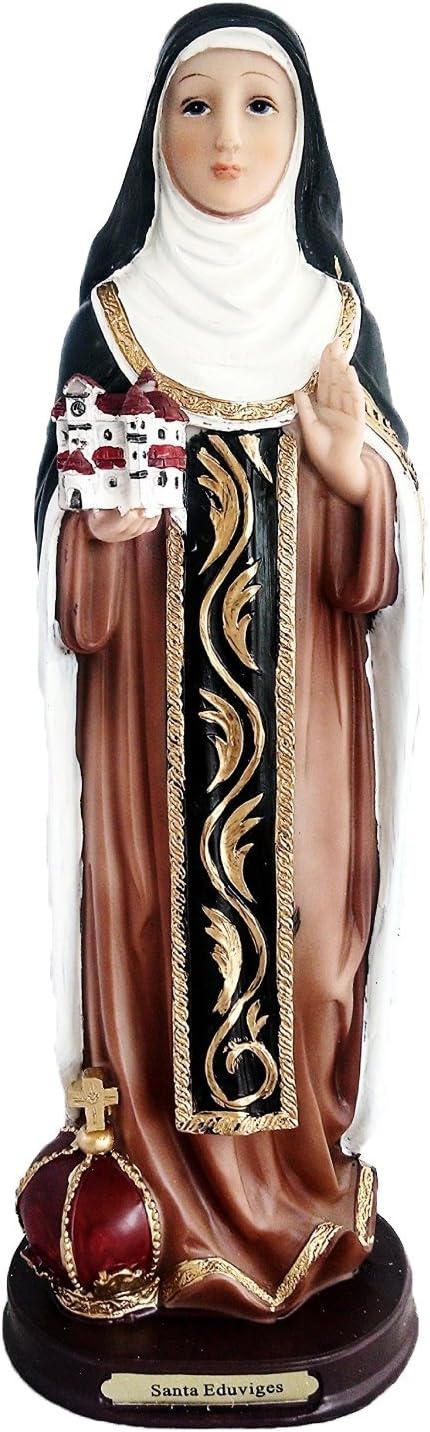 Amazon.com: 12" Inch Statue Santa Eduviges Saint St Eduvigis Poland ...