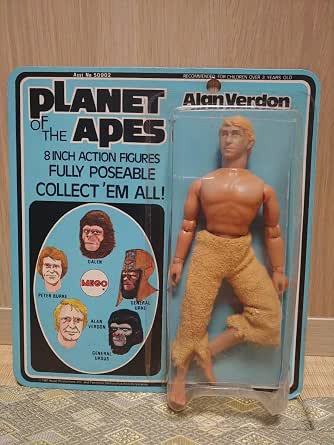 Amazon.co.jp: Mego 1967 Planet of The Apes - Alan Verdon Pre-packaged ...