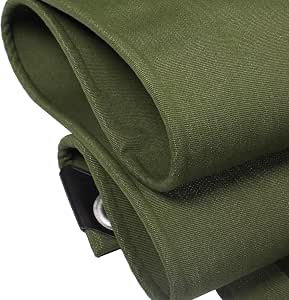 Waterproof Tarpaulin Heavy Duty Canvas Tarp 600g/m² Thicken Ground ...