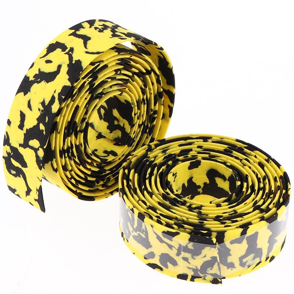 GAH Waterproof Bike Handlebar Bar Tape Anti-Slip Cycling Handle Wraps ...