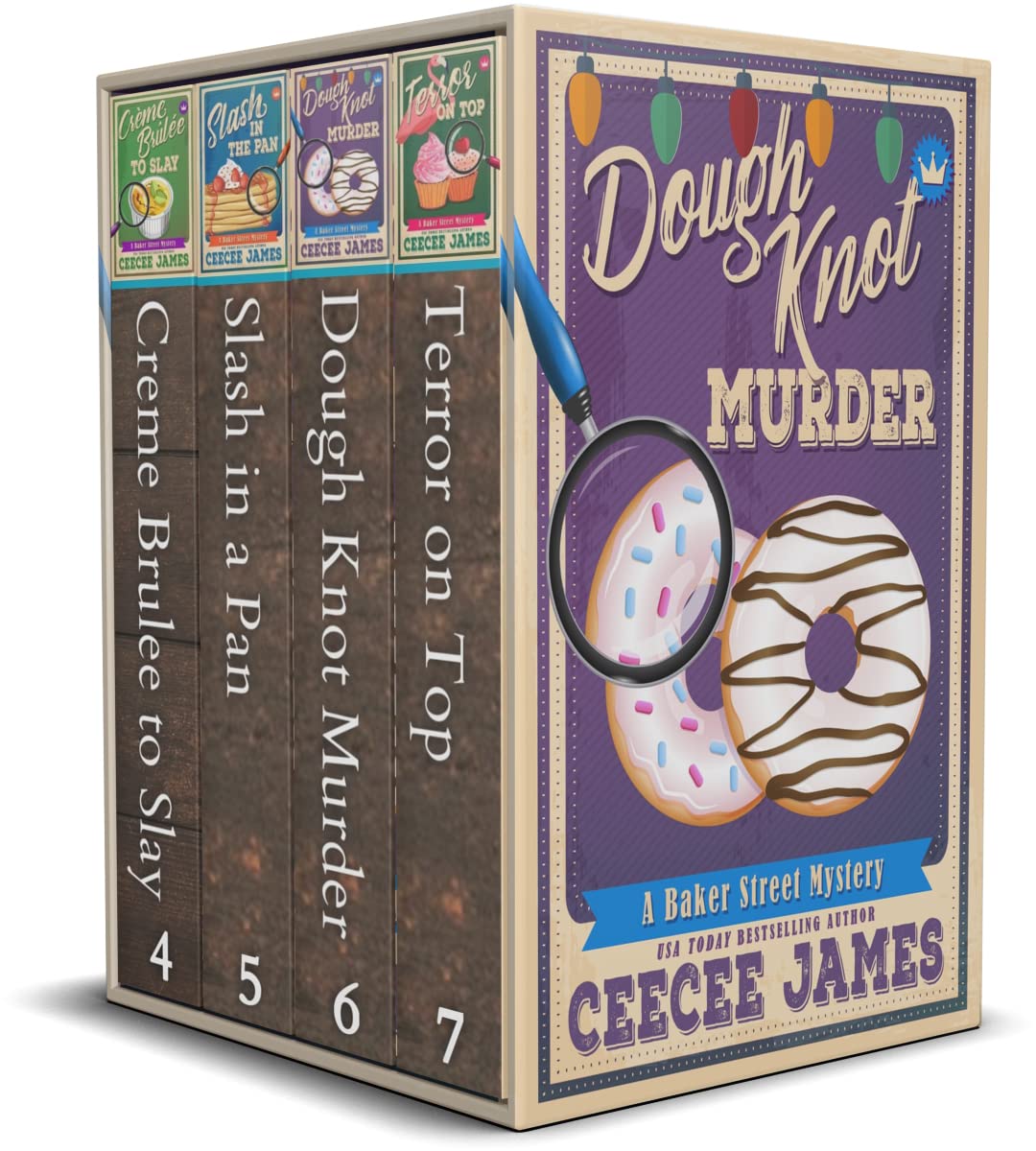 Amazon.com: Baker Street Cozy Mystery Series Book Box Set 4-7: CeeCee ...