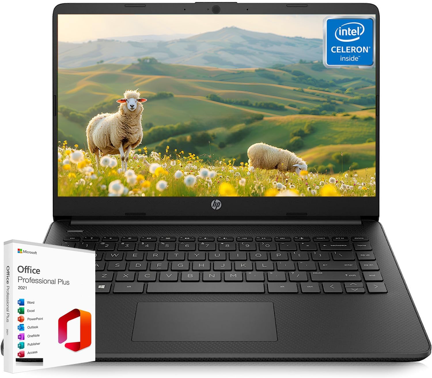 Amazon.com: HP 2024 Newest 14 Inch Laptop for College Students, Ultral ...