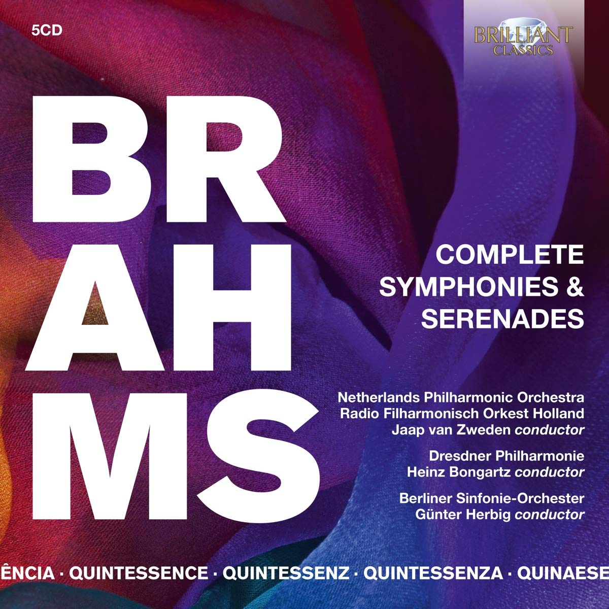 Brahms:Complete Symphonies & Concertos (Qu) - Netherlands Philharmonic ...