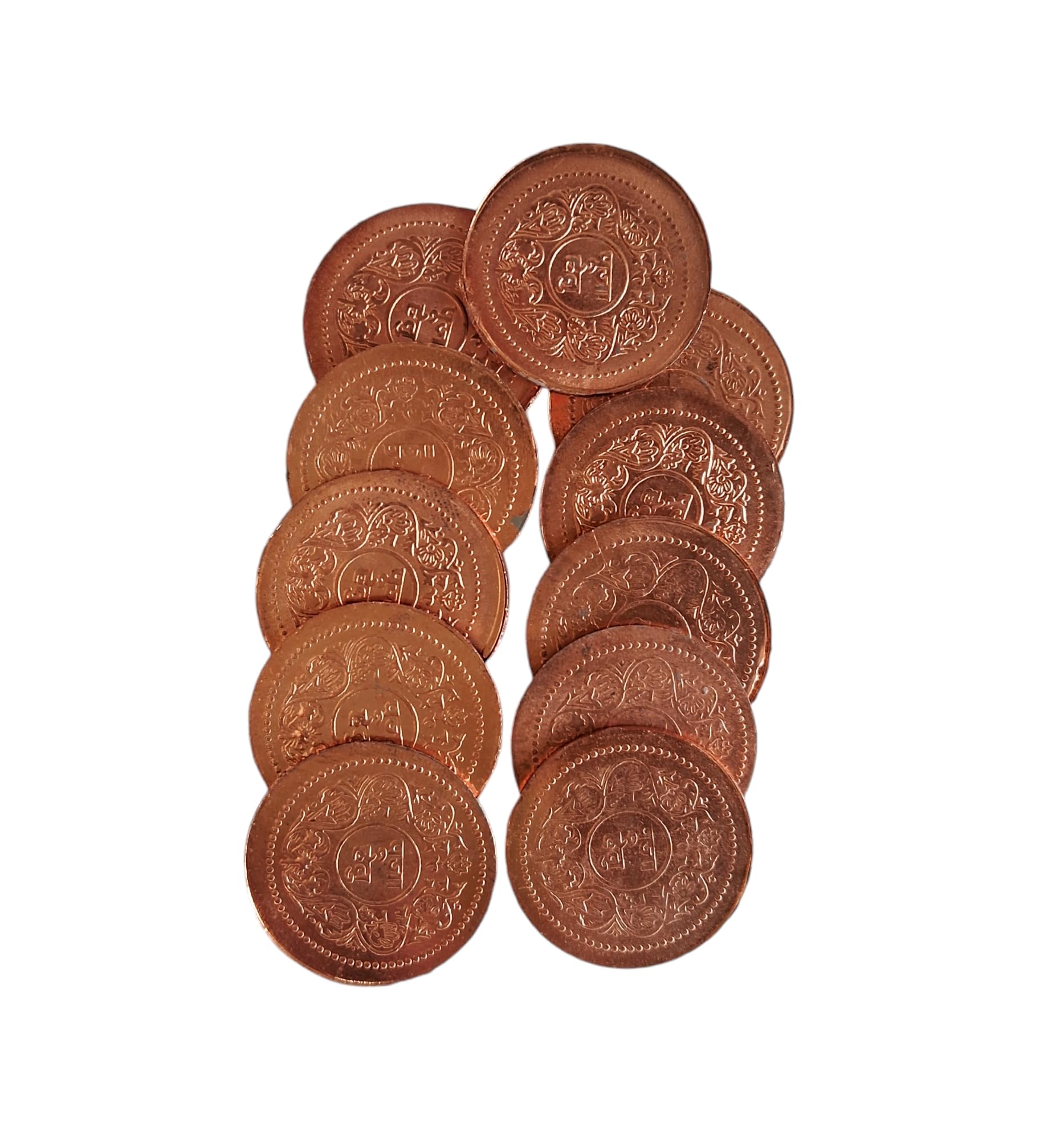 Copper Coin/Tambe ka GOL sikka for Lal kitab Remedy or Pooja (Set of 11 ...