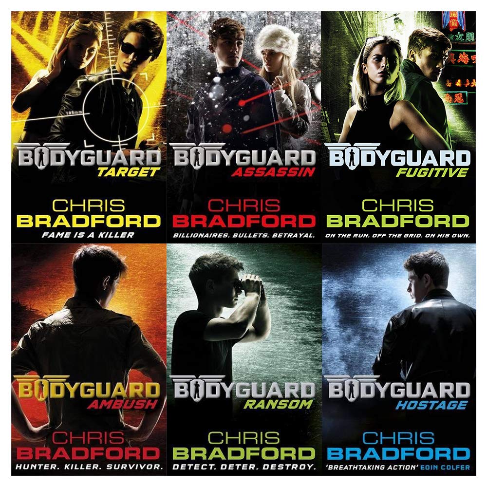 Bodyguard Series Chris Bradford 6 Books Collection Set (Hostage,Ransom ...