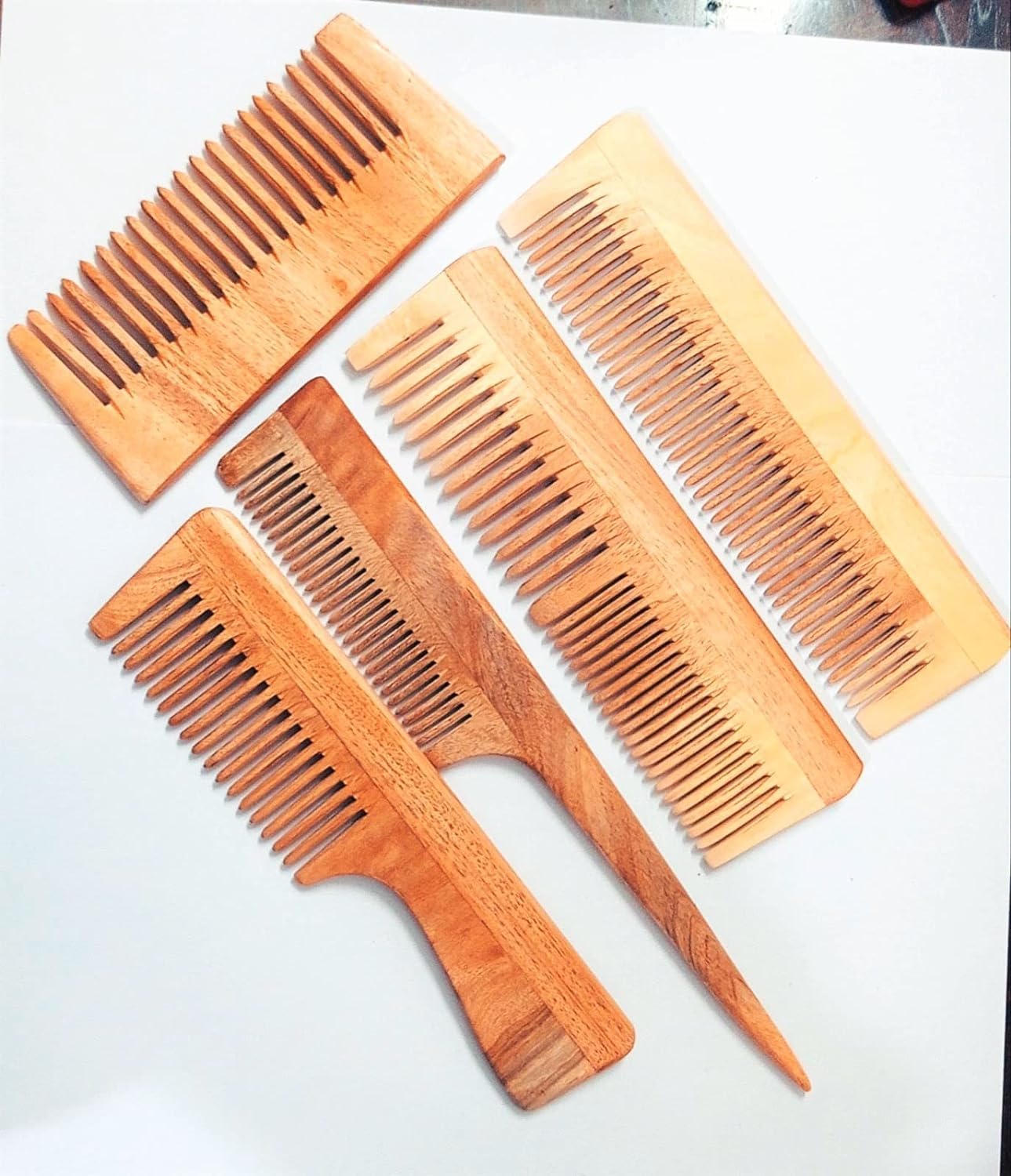 Buy TOnourish Handmade Neem Wood Comb with Gopika Shampoo Anti-Dandruff ...