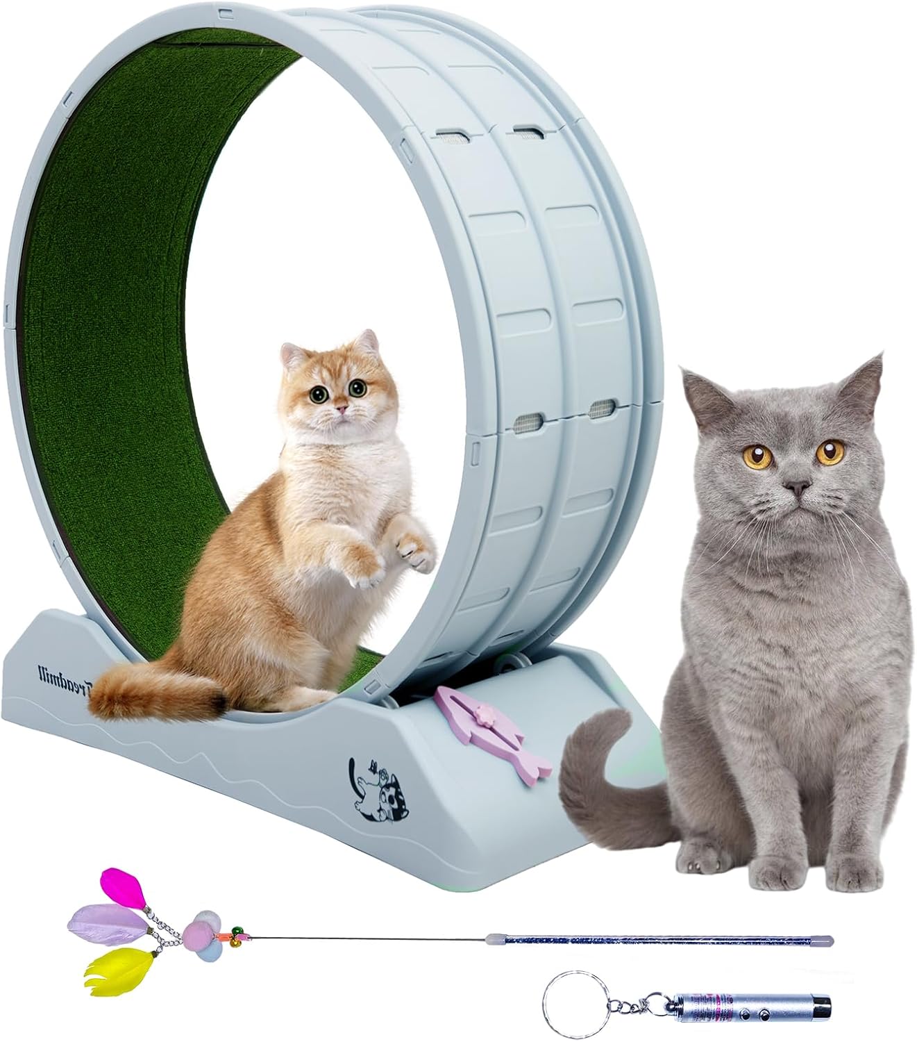 Amazon.com: Simsedery Cat Exercise Wheel, 31.5" Cat Wheels for Indoor ...