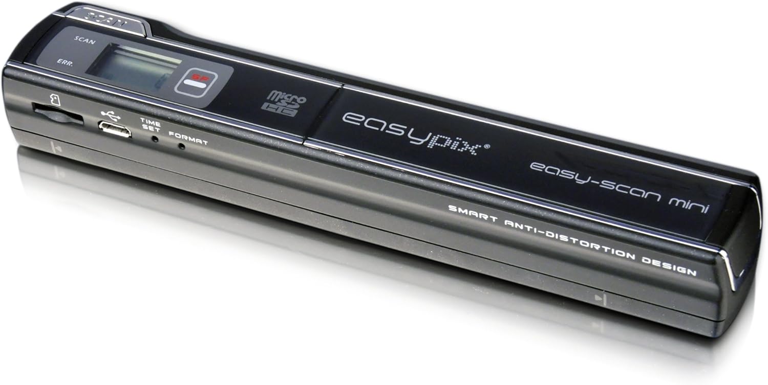 EASYPIX EasyScan Mini mobiler Handscanner im Miniformat mit LiIon-Akku ...
