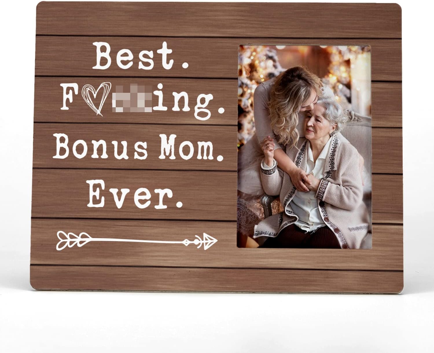 Amazon.com - FONDCANYON Best Bonus Mom Ever Picture Frame, Stepmom ...