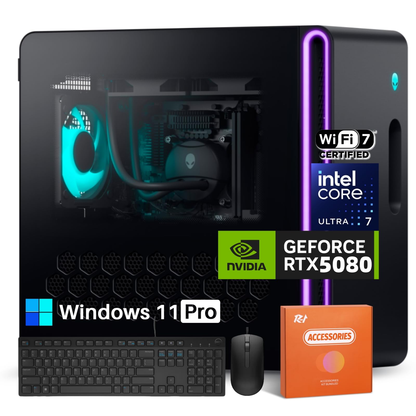 Alienware Aurora R16 Gaming Desktop Nvidia Rtx 5080 16gb Gddr7 ...