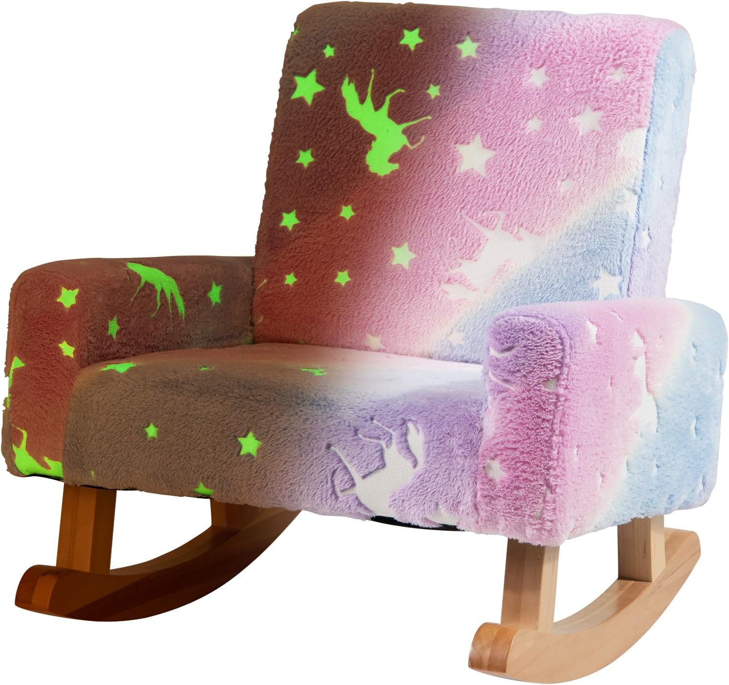 Amazon.com: The Rose Hill Company Kid Rocking Chair for Toddlers, Child ...