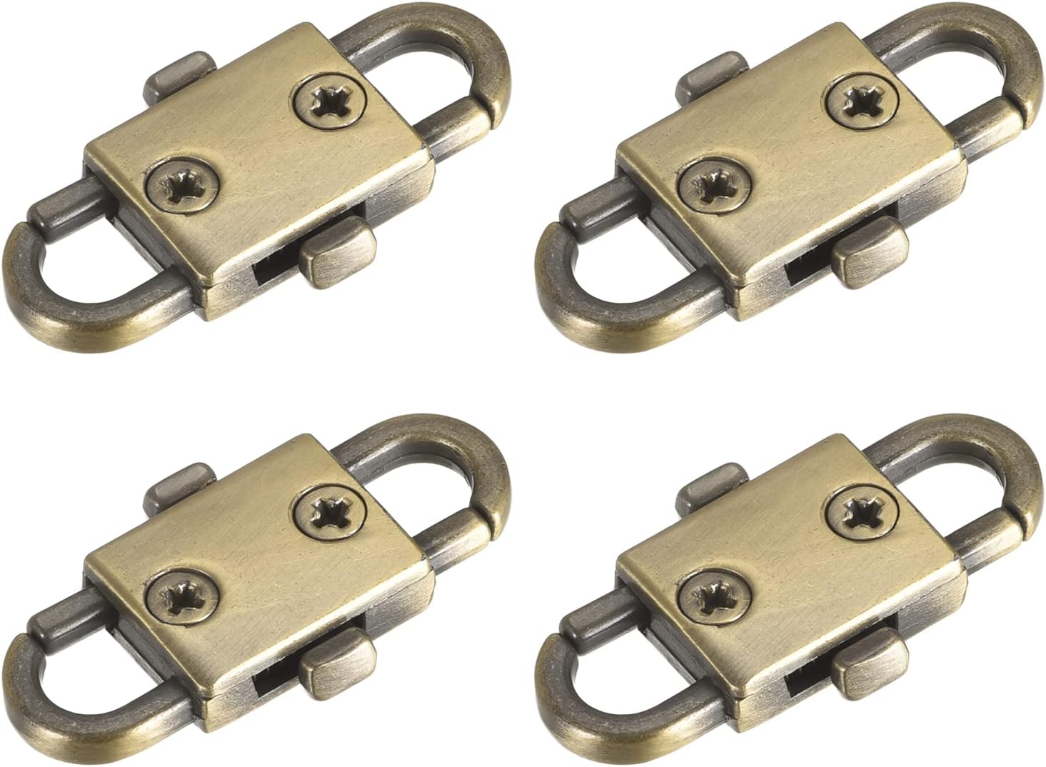 Amazon.com: uxcell Adjustable Metal Buckles for Chain Strap Bag, 4Pcs ...