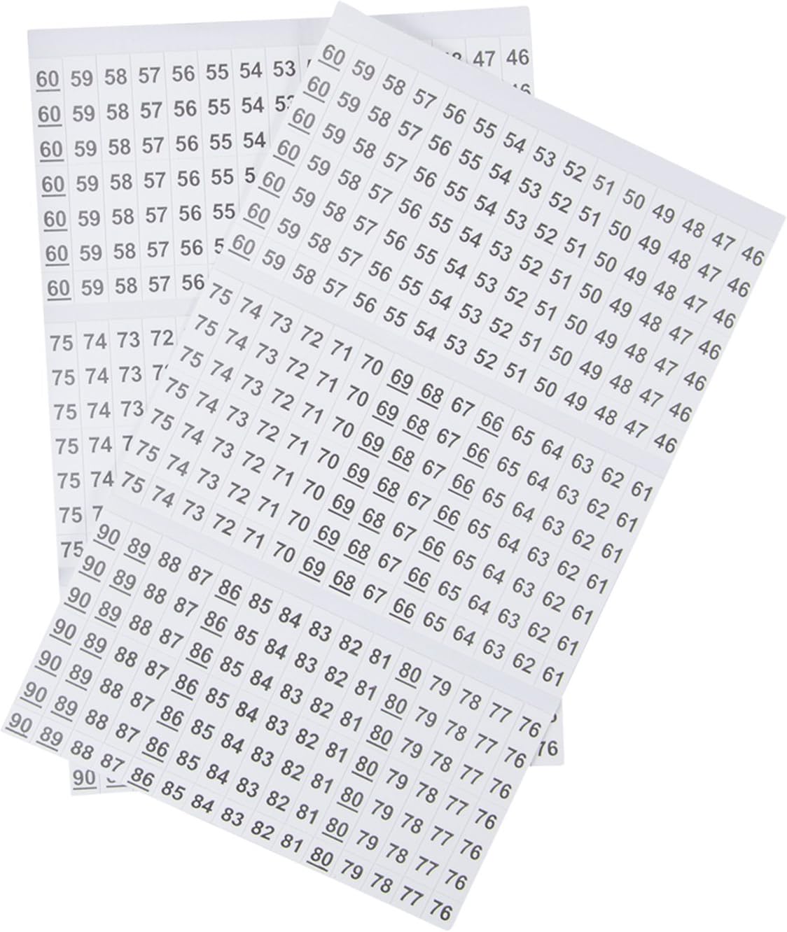 Amazon.com: Klein Tools 56250 Wire Marker Book for Cable Management ...