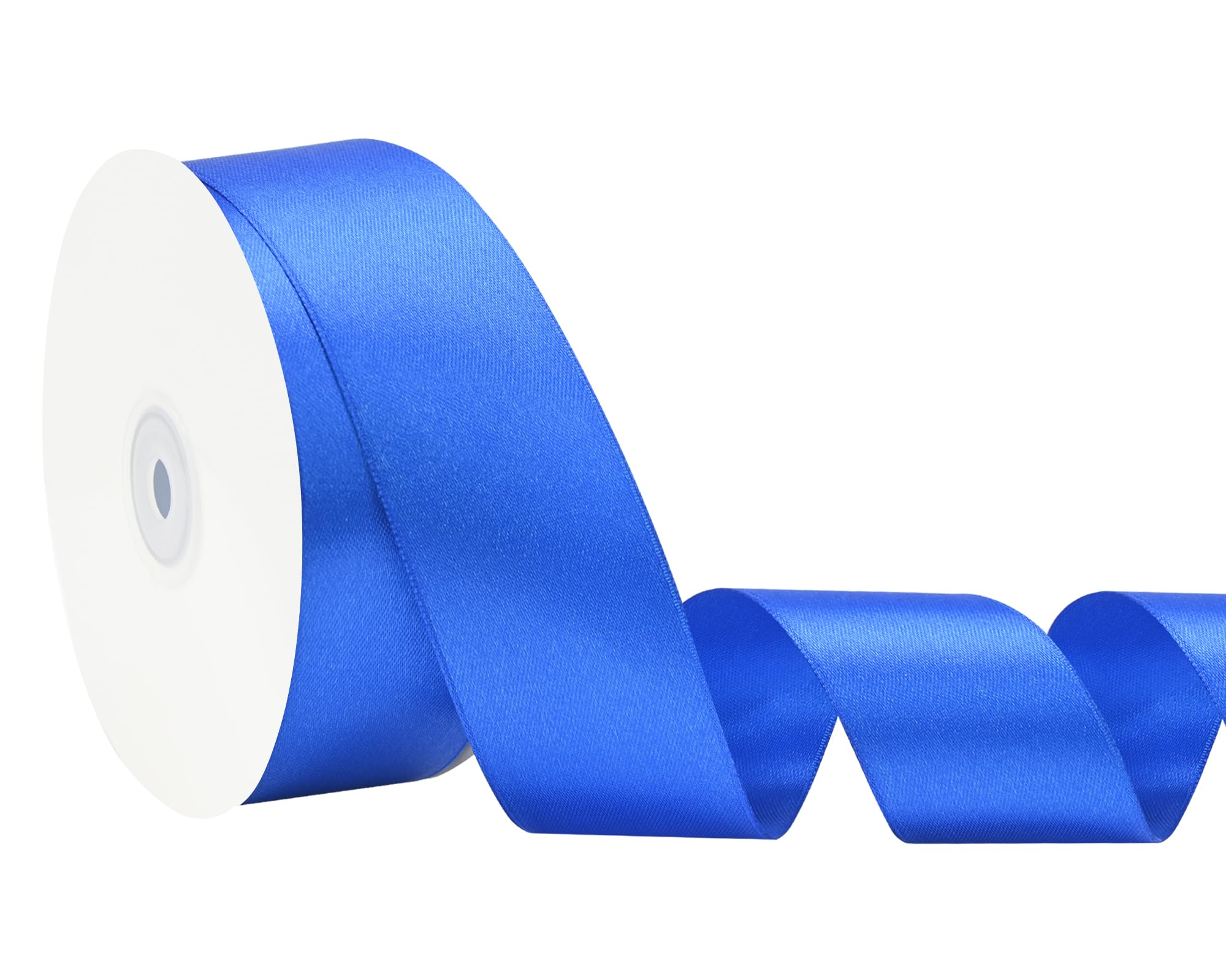 Snapklik.com : Double Face Royal Blue Satin Ribbon 1-1/2 Inch X 50 ...