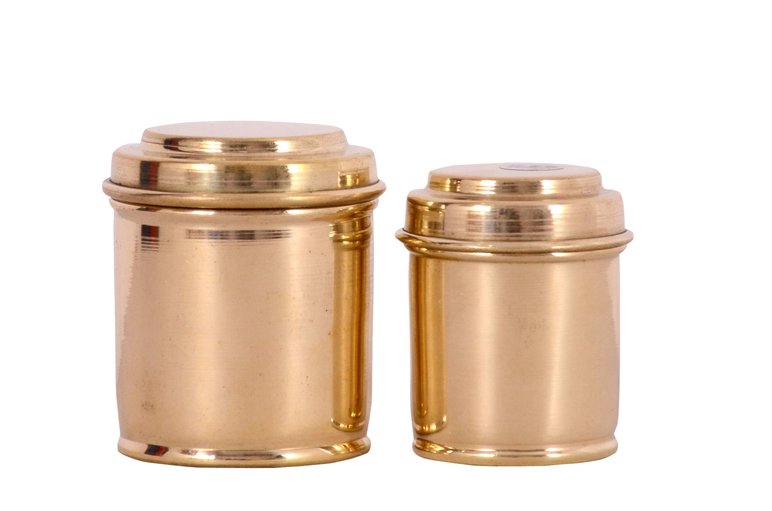 Buy Desi Toys Brass Ubhe Dabbe (Set of 2)— Playset | Play Kitchen ...