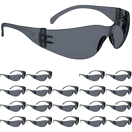 3M 11329-00000-20 Virtua Anti-Fog Safety Glasses, Clear Frame and Lens ...