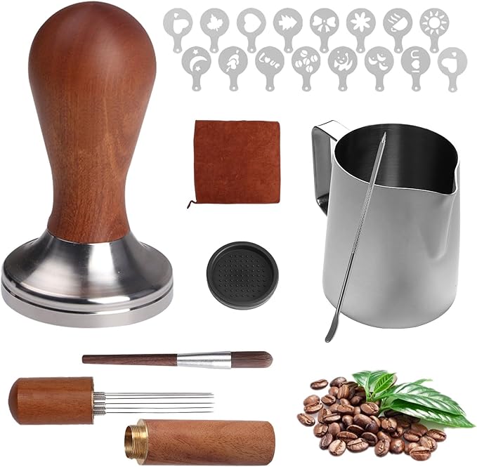 Amazon.com: 23 PCS Espresso Tamper Set,Coffee Accessories Kit Barista ...