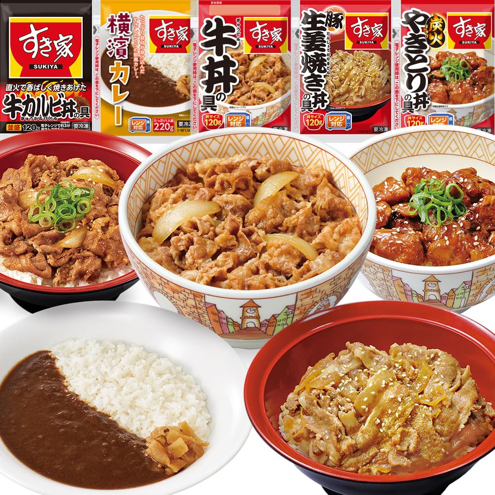 すき家 牛カルビ丼の具 32パックセット 冷凍食品 惣菜 - 和風惣菜