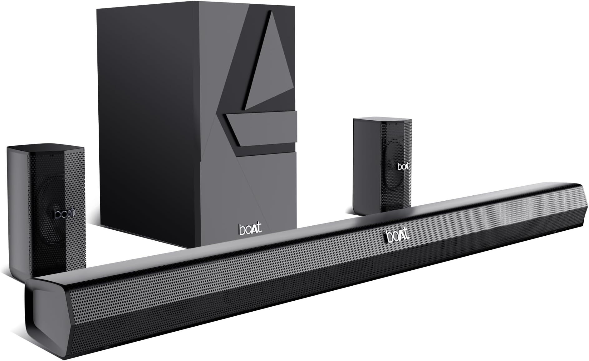 boAt Aavante Bar Azure Pro, 550 W Sound, 5.1CH with Wireless Rear ...