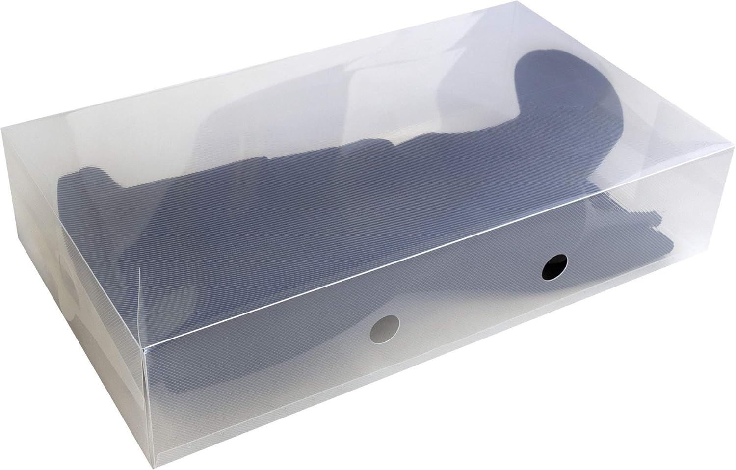 Clear Stackable Shoe Storage Boxes -Plastic box storage for Boots ...