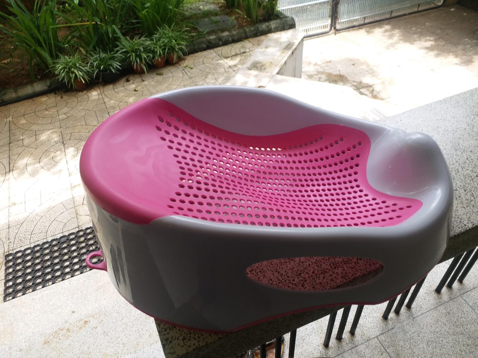 SPARVA Baby Bath Support, Pink - Super Comfortable and Safe Baby Bather ...