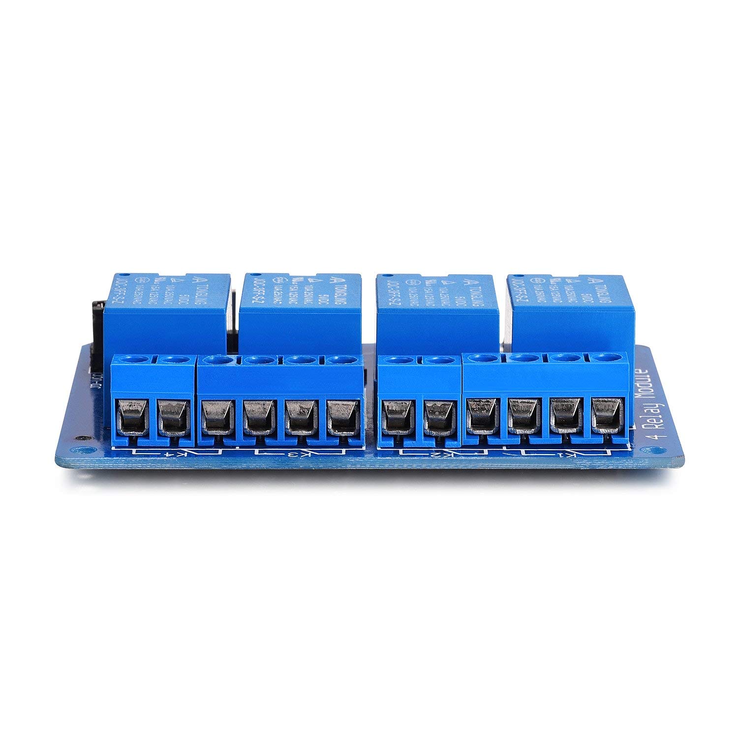 Yizhet Relay 5V 4 Channel, DC 5V 230V Relay Shield Module Control Board ...